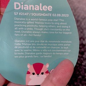 Squishmallows | Toys | Nwt Dianalee Squishmallows Cat | Poshmark